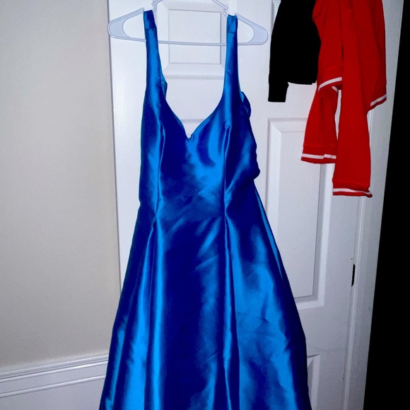 B Darlin | Dresses | Deep Blue Prom Dress | Poshmark